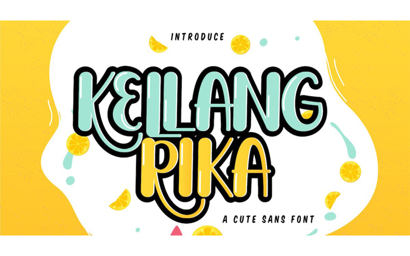 Kellang Rika Cute Sans Font #293294 - TemplateMonster