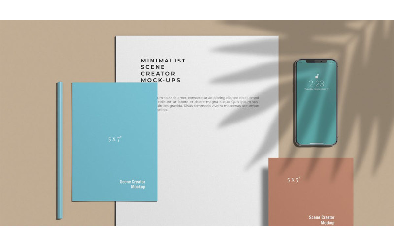 Minimalist Scene Creator Mockups #293580 - TemplateMonster