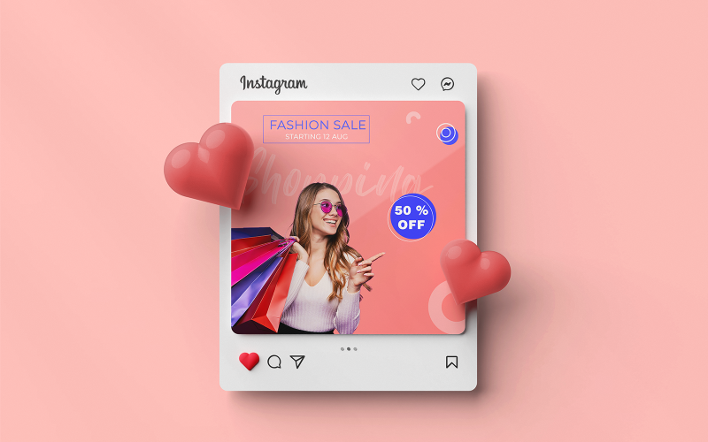 Shopping Post Social Media Template-05-02-22