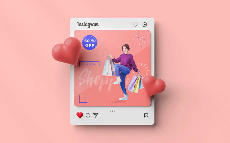 Shopping Post Social Media Template-05-04-22