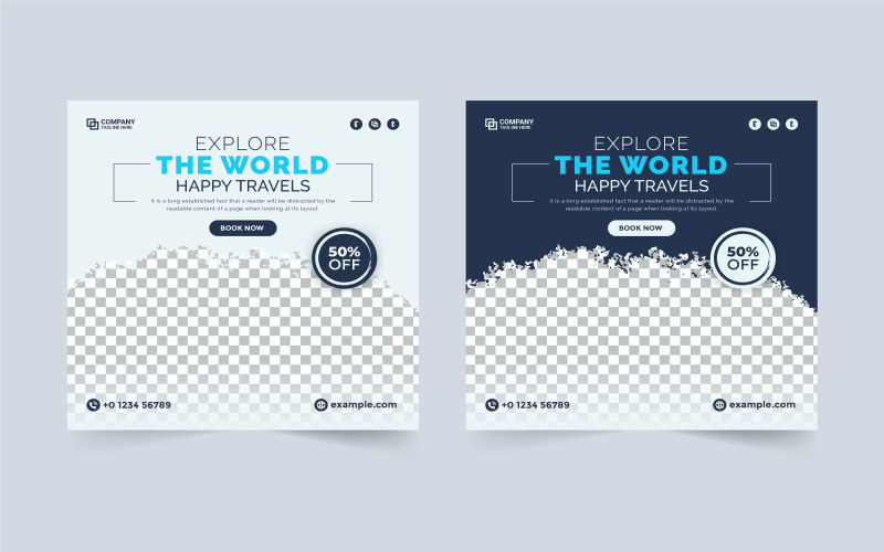 Dream Vacation Planner Template #294396 - TemplateMonster