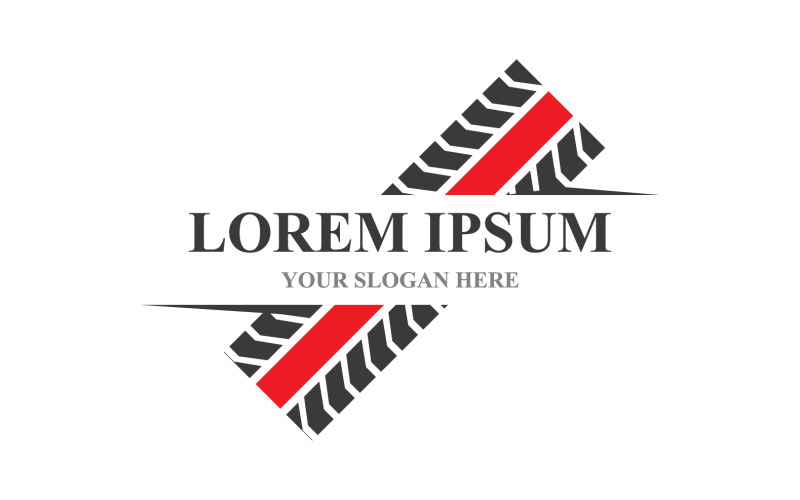 Tire Vector Illustration Design Template V2