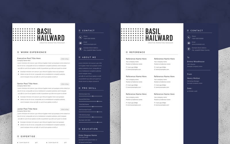 Free Engineering Manager — Lily Wise Resume Template