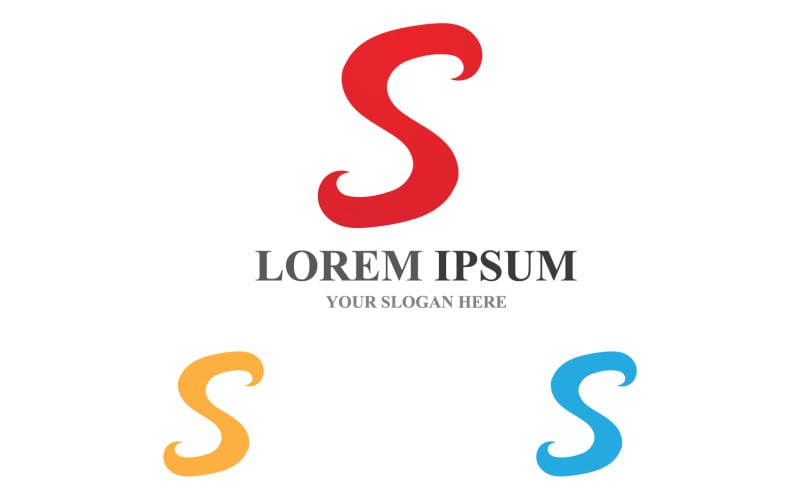 S Logo et symbole Entreprise Nom de l'entreprise Initial V1