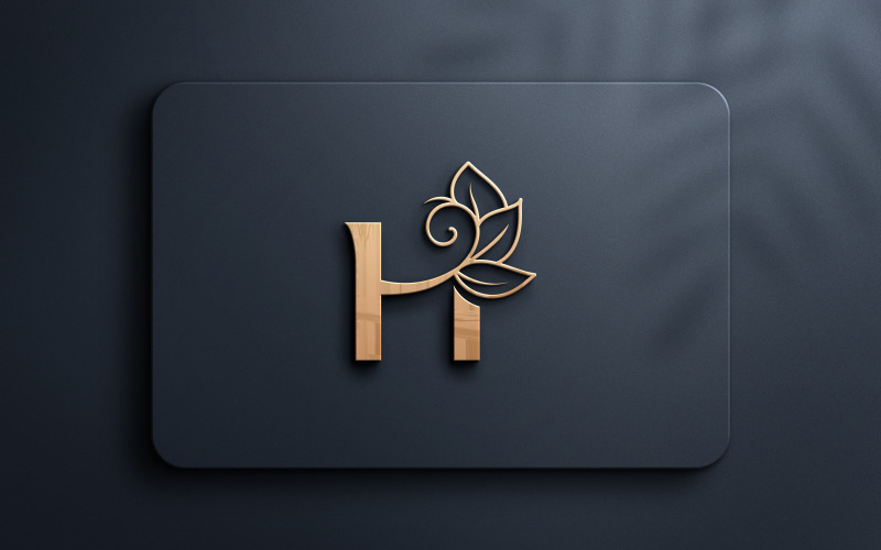 Letter I Monogram Beauty Logo Design - TemplateMonster