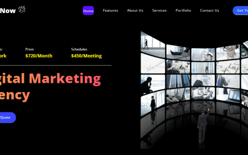 Grow Now-Business Service Portfolio Website Template