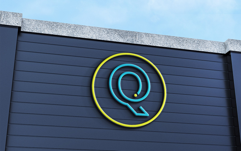 Letter Q Logo Design IT Company Logo - TemplateMonster
