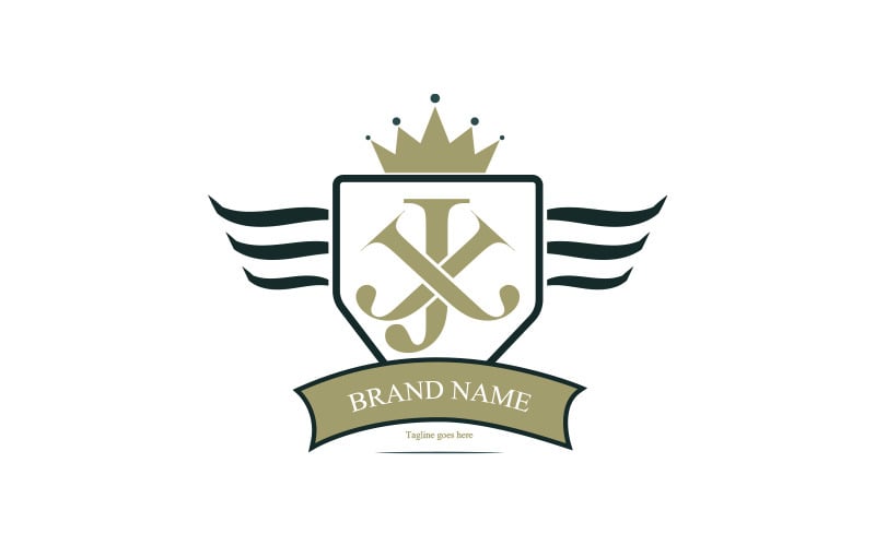 Diseño de logotipo de marca de letra J - TemplateMonster