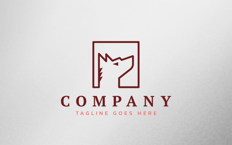 Shepherd Dog Logo Template Design #297172 - TemplateMonster