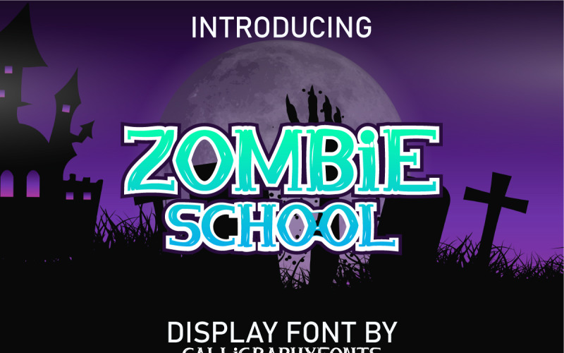 Zombie School Logo Zombie Outbreak, New School, Graffiti, Zombie,