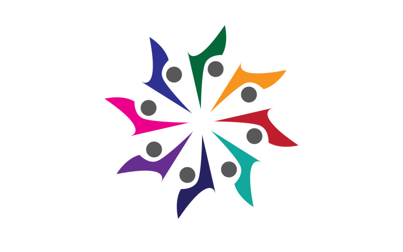 Community Logo Design Template For Teams or Groups V30