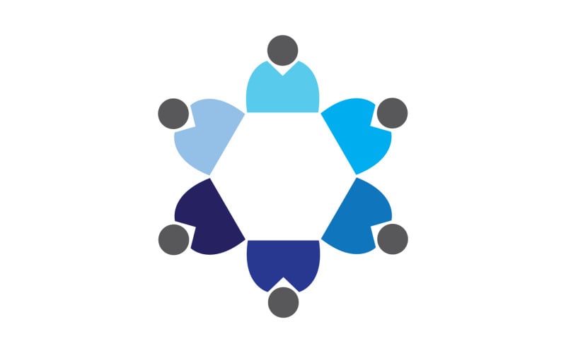 Community Logo Design Template For Teams or Groups V33