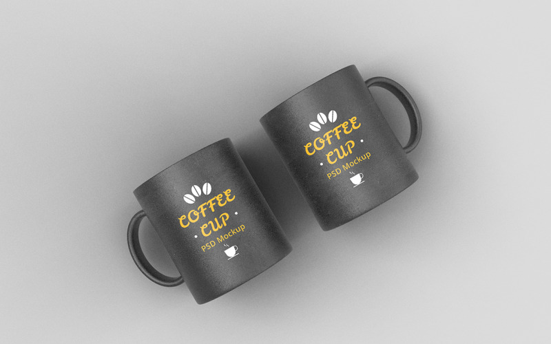 Mug Coffee Mockup PSD Template Vol 14 - TemplateMonster