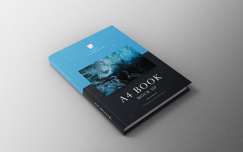 A4 Book Mockup PSD Template Vol 24 #299534 - TemplateMonster
