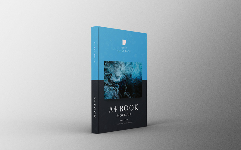 A4 Book Mockup PSD Template Vol 08 #299573 - TemplateMonster