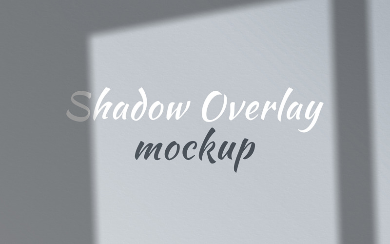 Shadow Overlay Mockup PSD Template Vol 03 - TemplateMonster