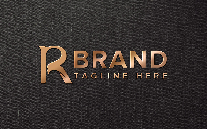 3d Logo Mockup on Black Fabric Texture - TemplateMonster