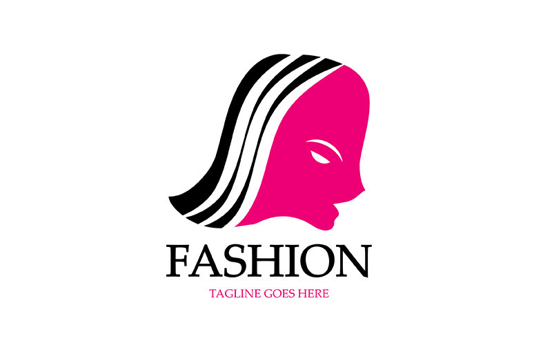 Logotipo de moda creativa y minimalista - TemplateMonster
