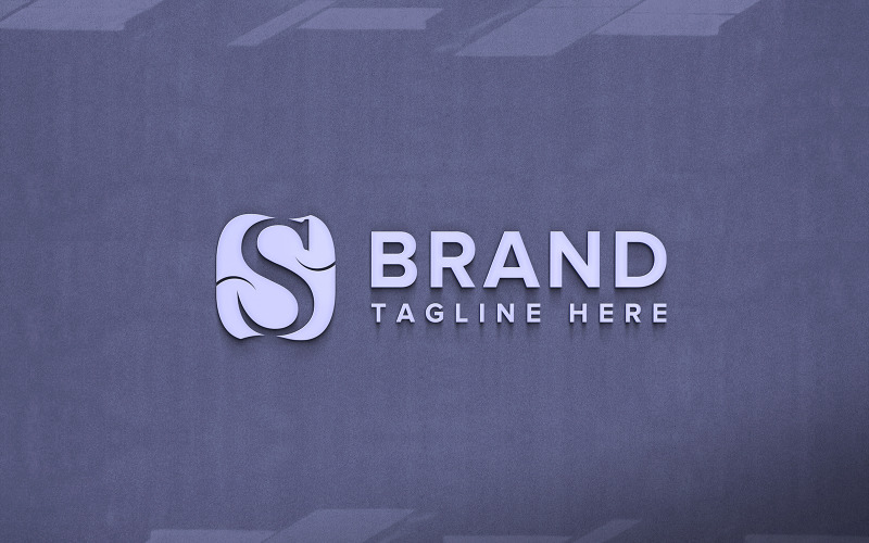 Realistic 3d Logo Mockup Psd #300417 - TemplateMonster