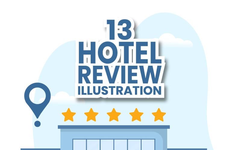 13 Hotel Review Illustration #301116 - TemplateMonster