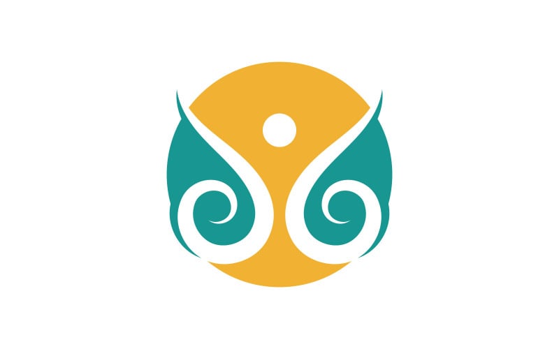 Community network and social Health Logo icon design template V 27