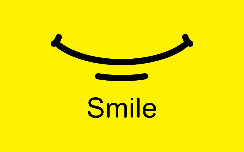Smile emote Vector Template Design V4 - TemplateMonster