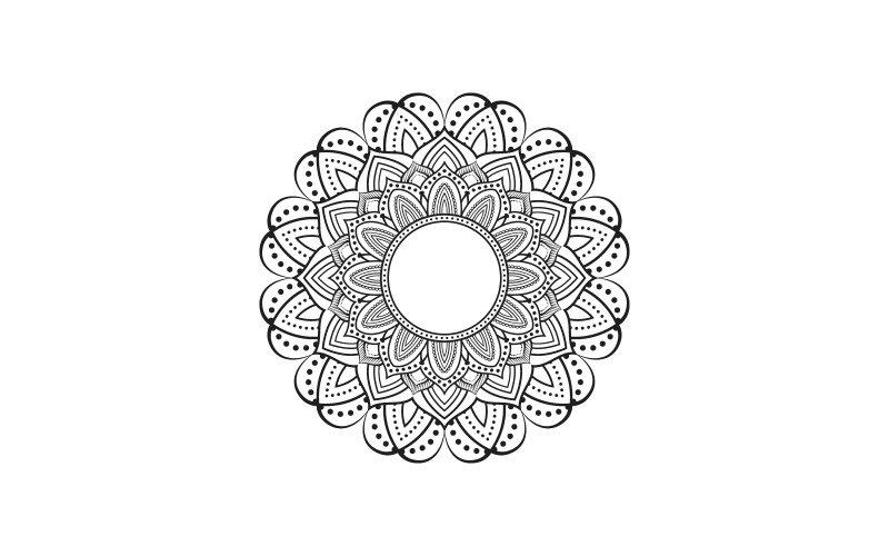 Ornamental Luxury Mandala Pattern, Traditional Mandala Design