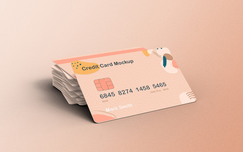 Credit Card Mockup PSD Template Vol 51 - TemplateMonster