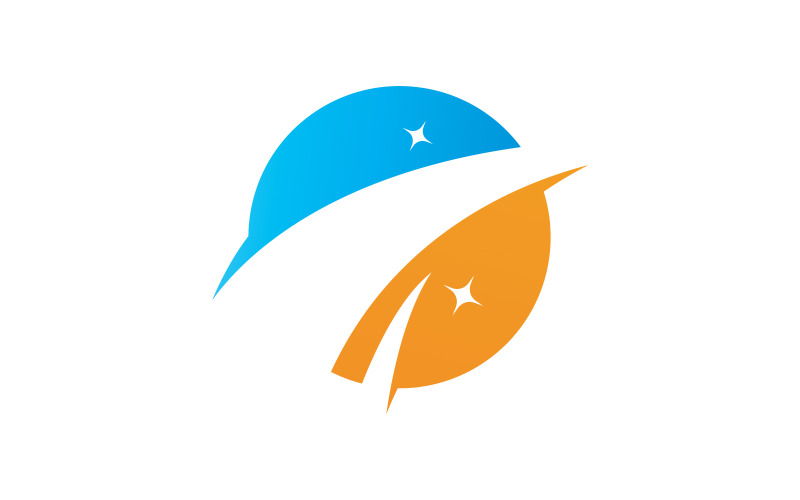 Star logo designs template Fast star logo Vector illustration design V7