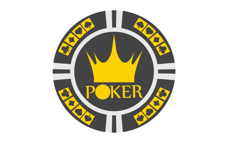 Vector de símbolo de logotipo de Poxer 6 - TemplateMonster