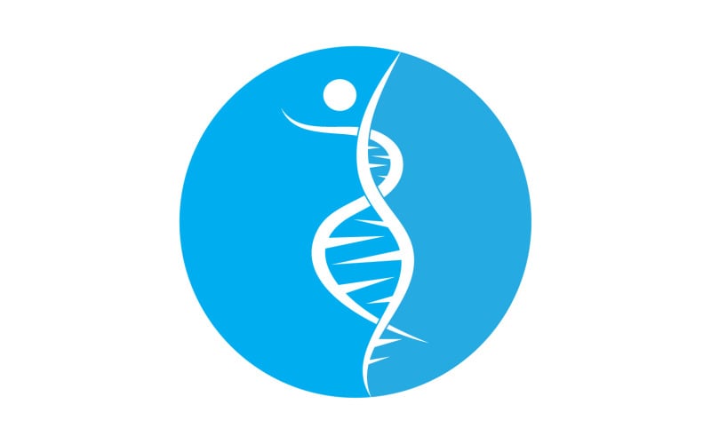 Human DNA logo Icon Design Vector 29 - TemplateMonster