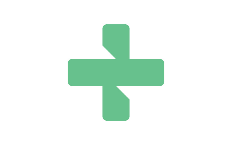 Medical Logo sign template vector illustration design V2