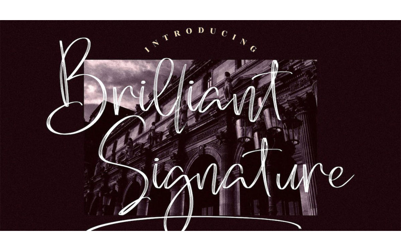 Police Signature Signature Brillante - TemplateMonster