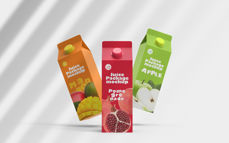 Juice Box Mockup-Vorlage, Band 20 #305430 - TemplateMonster