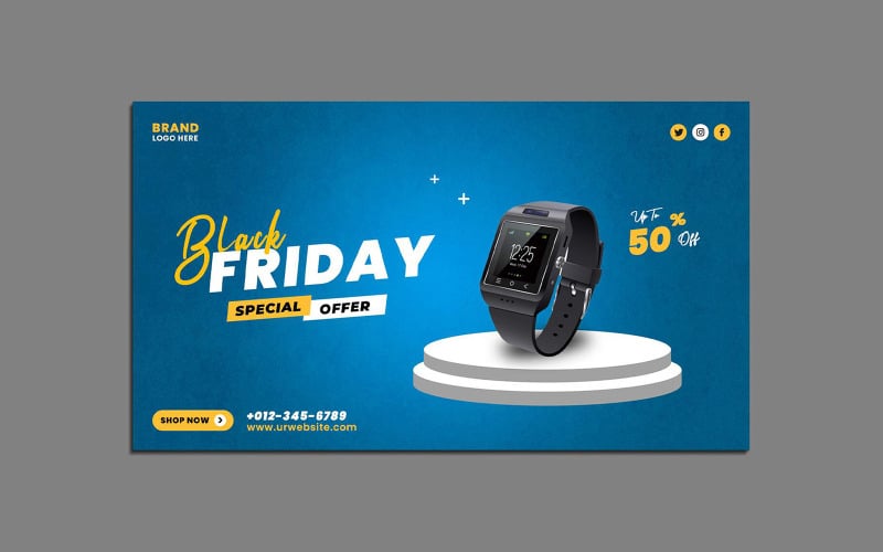 Product Sale Web Banner Template 02 #305435 - TemplateMonster