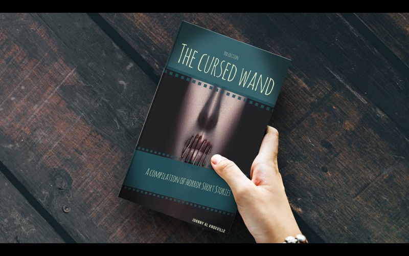 The Cursed Wand Book Cover Template #306170 - TemplateMonster