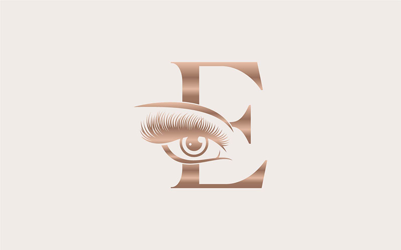 Brand Logo Design Beauty Cosmetic E #306431 - TemplateMonster
