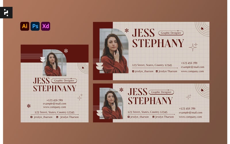 Email Signature Boho Aesthetic #306637 - TemplateMonster