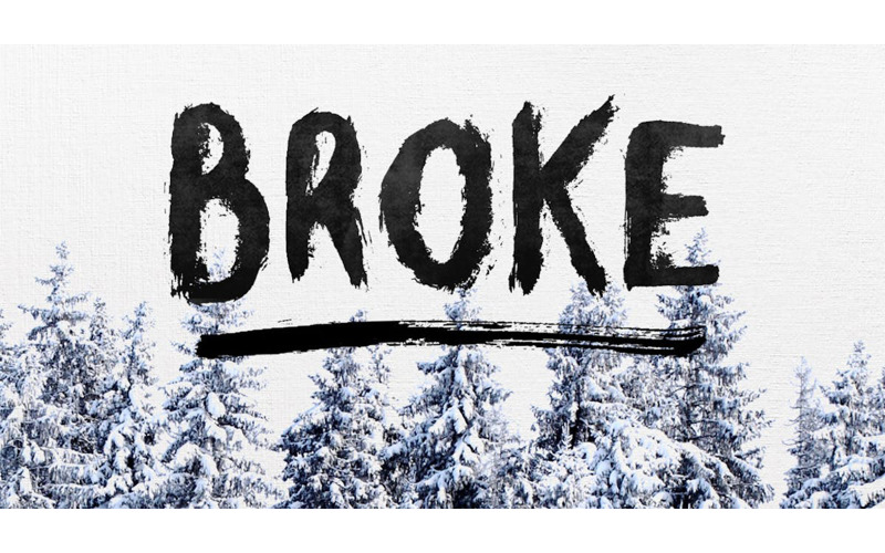 Fuente tipo de letra rota - Fuente tipo de letra rota