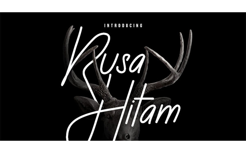 Rusa Hitam Yazı Tipi - Rusa Hitam Yazı Tipi - TemplateMonster