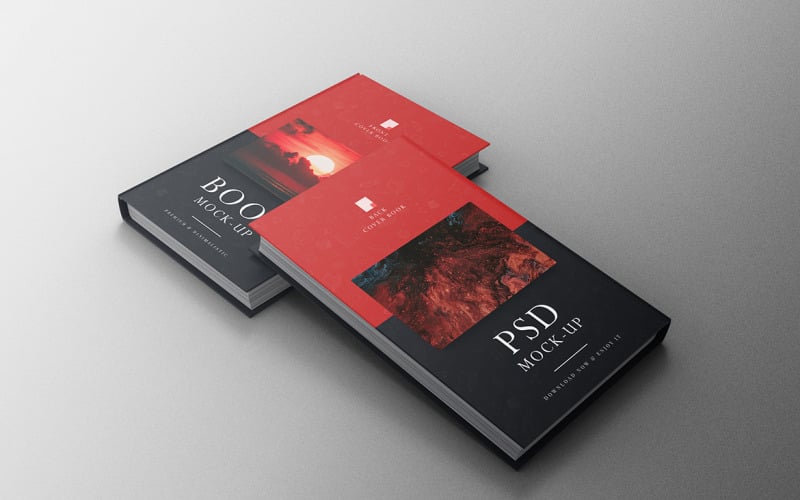 Book Mockup PSD Template Vol 52 #307082 - TemplateMonster