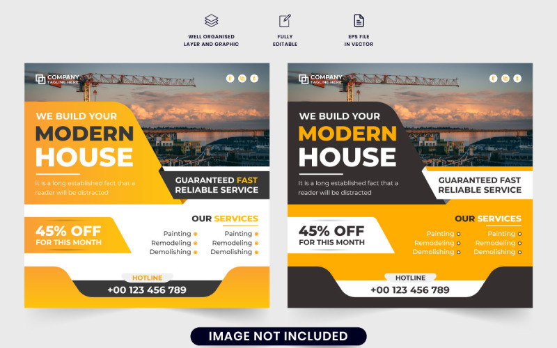 Home making business promotion poster - TemplateMonster