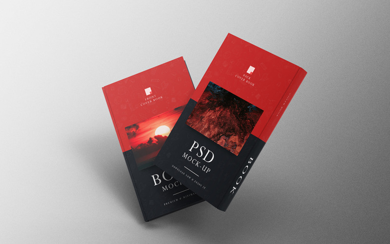 Libro Mockup Modello PSD Vol 59 #307091 - TemplateMonster