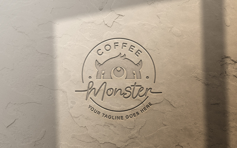 Pressed Logo Mockup PSD Template Vol 29 - TemplateMonster