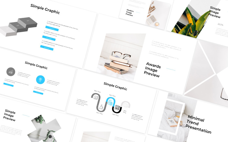 Minimal Trend Google Slides Template - TemplateMonster