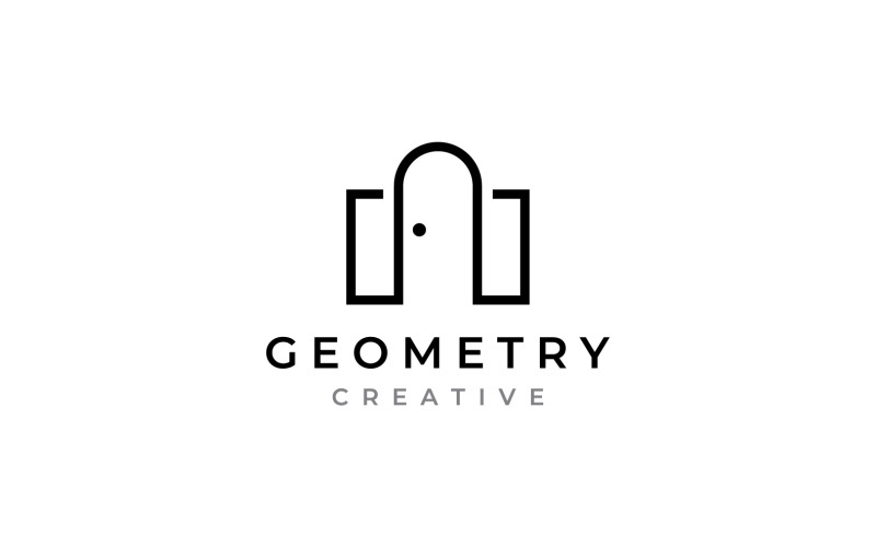 Porte Logo vecteur entreprise vecteur 3 - TemplateMonster