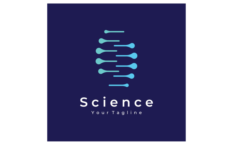 Adn santé médicale logo vecteur 3 #307869 - TemplateMonster