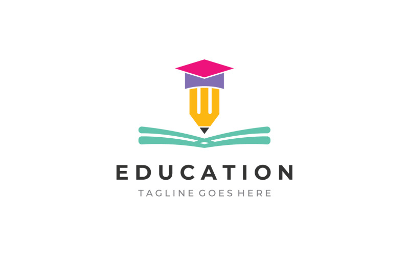 Educación universidad escuela logo vector 4 - TemplateMonster