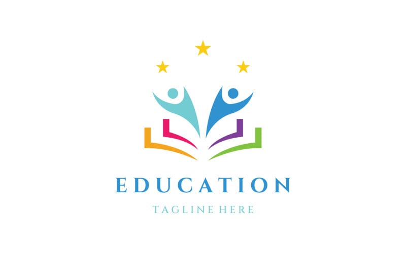 Education university school logo vector 10 - TemplateMonster