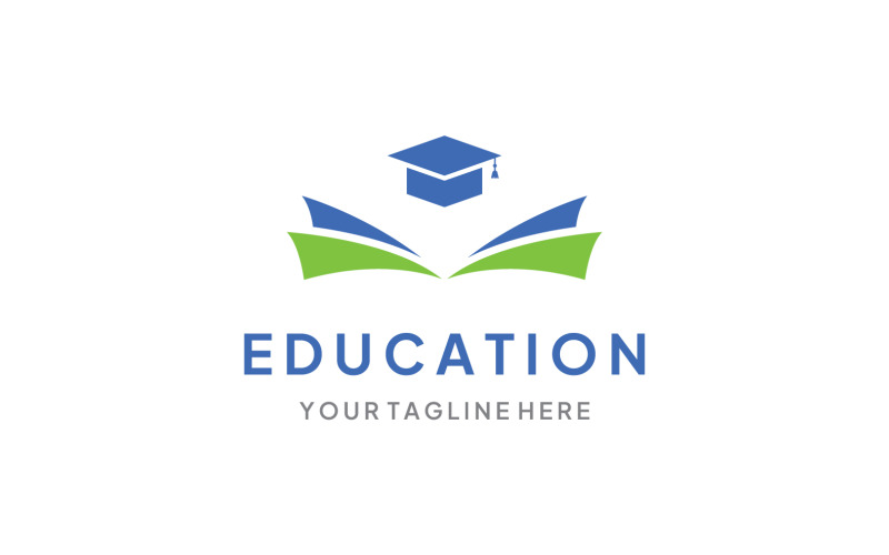 Eğitim Üniversitesi okul logo vektörü 14 - TemplateMonster